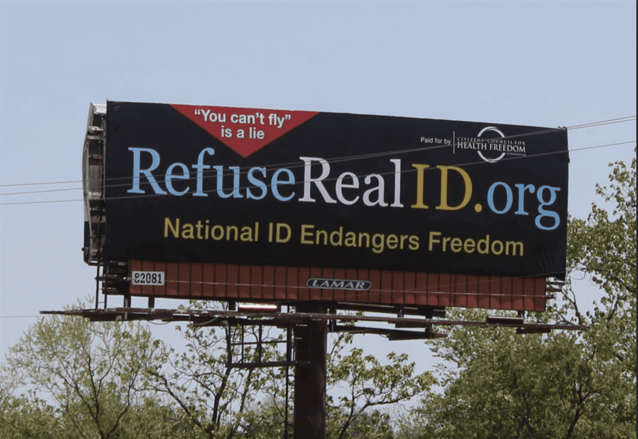 National ID - Citizens' Council For Health Freedom