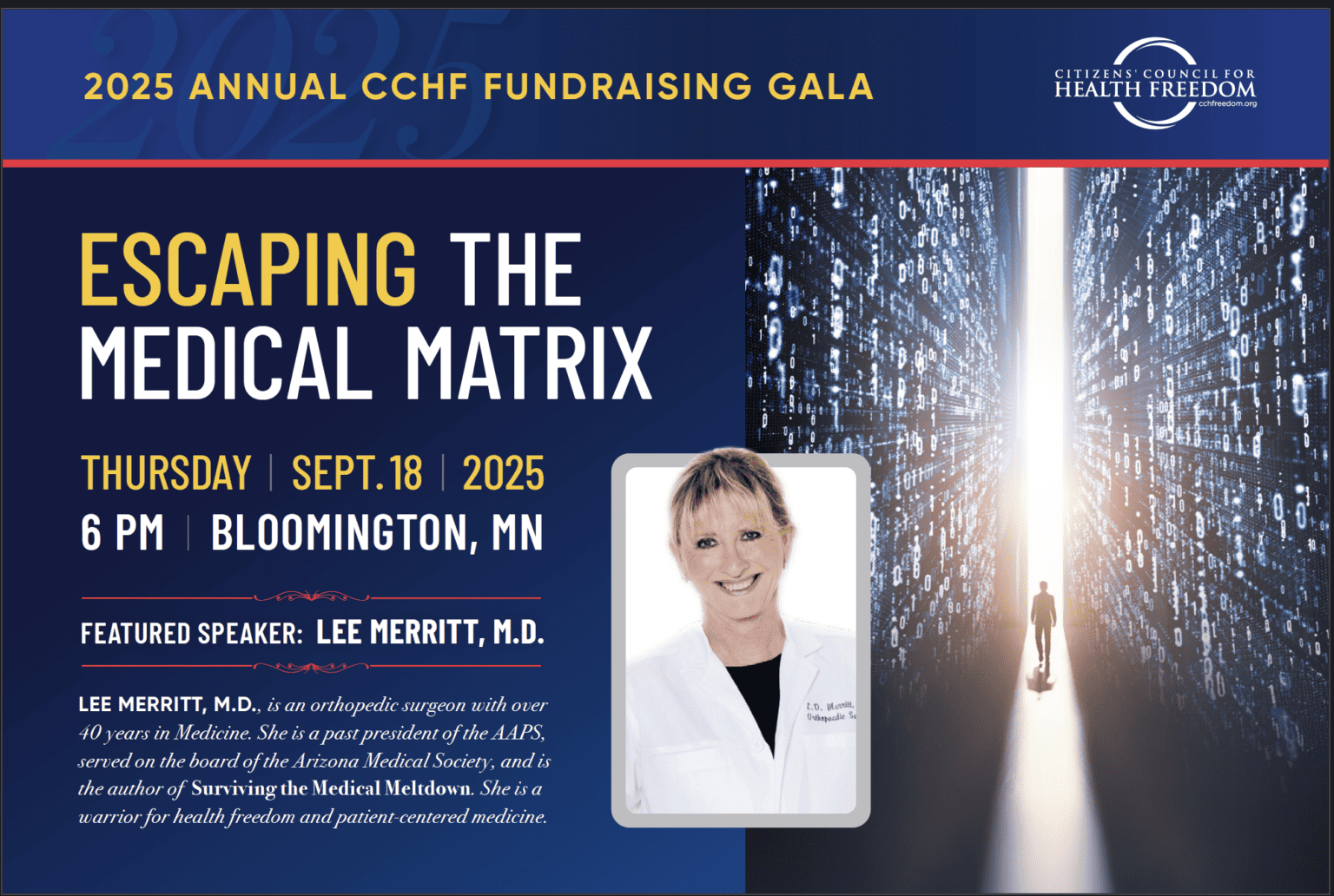 CCHF 2025 Fundraising Gala - Citizens' Council For Health Freedom