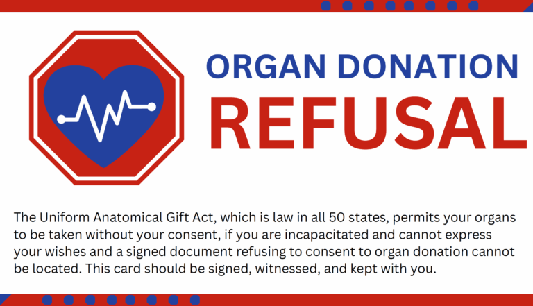 CCHF Releases Organ Donation Refusal Card - Citizens' Council For ...